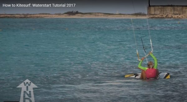 Kitesurfing Water Start – Kite Mad World